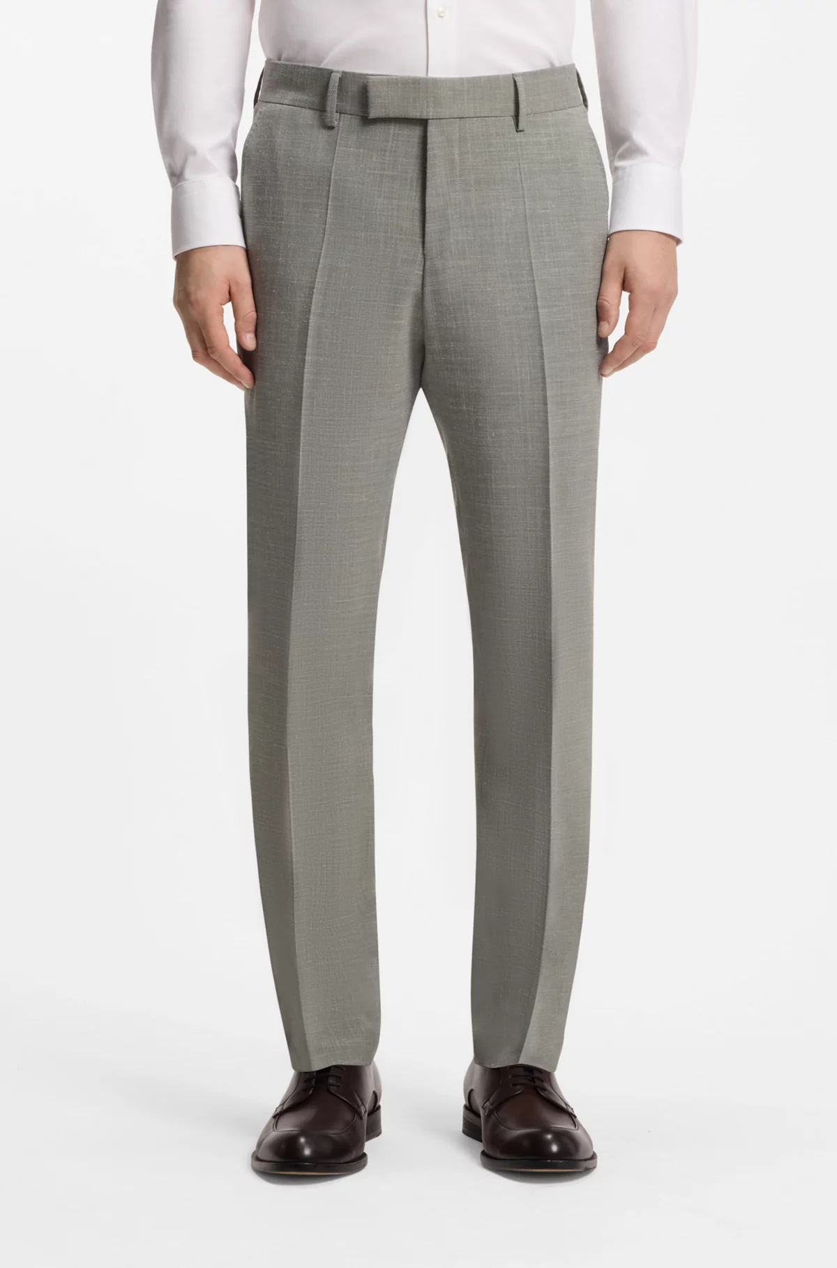 HUGO BOSS Hugo Boss Tailored Casual Trousers with Belt Loops
